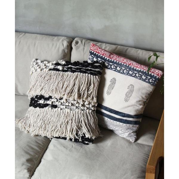 ZOZO問い合わせ番号:50358824ショップ:a.depeche，アデペシュブランド:a.depeche，アデペシュ商品名:Macrame cushion cover long hair / クッションカバーカテゴリ:インテリア>...