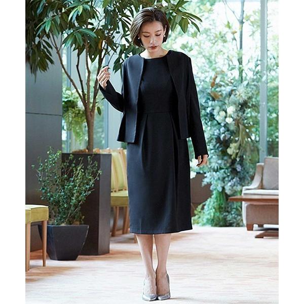 『タイムセール実施中』ZOZO問い合わせ番号:50522248ショップ:RIVER FIELD &amp; Co.，リバーフィールド　アンド　コーブランド:Flolia，フロリア商品名:ノーカラージャケット コクーンワンピース セットアップ...