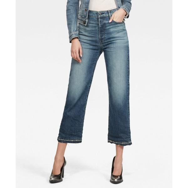 『タイムセール実施中』ZOZO問い合わせ番号:50829390ショップ:G-STAR RAW，ジースター・ロゥブランド:G-STAR，ジースター商品名:Tedie Ultra High Straight Ripped Edge Ankle ...