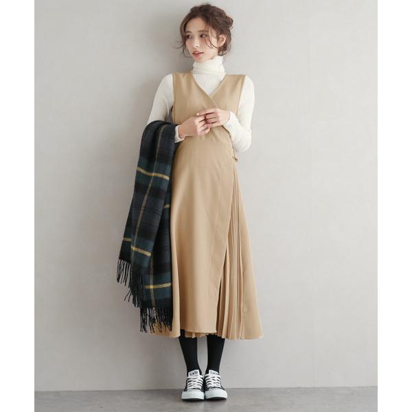 『セール実施中』ZOZO問い合わせ番号:51003103ショップ:SUGAR BISKET，シュガービスケットブランド:SUGAR BISKET，シュガービスケット商品名:ラップ風プリーツワンピカテゴリ:ワンピース/ドレス>ワンピース...