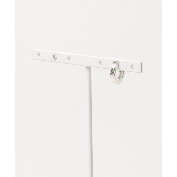 ※このアイテムは返品・交換対象外商品です。ZOZO問い合わせ番号:51140977ショップ:INNOCENT，イノセントブランド:INNOCENT，イノセント商品名:SAINTS/モルダバイト中折れピアス　BLACKカテゴリ:アクセサリー&...