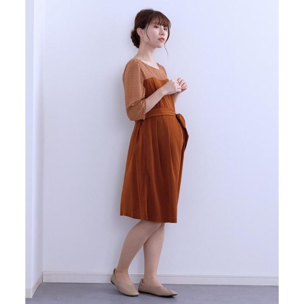 『セール実施中』ZOZO問い合わせ番号:51204809ショップ:Sweet Mommy，スウィートマミーブランド:SweetMommy，スウィートマミー商品名:ドビーシフォンコンビワンピ 【ZOZO限定カラー】カテゴリ:ママ＆ベビー&gt...