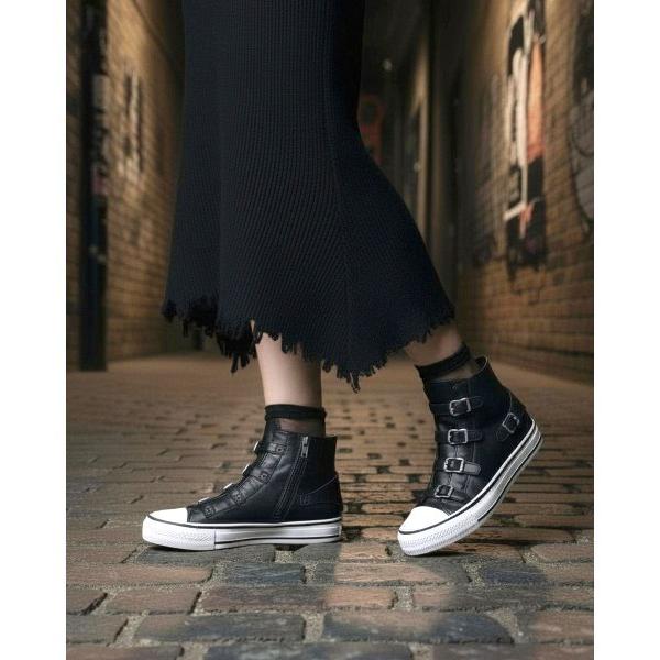 ZOZO問い合わせ番号:52242262ショップ:ASH，アッシュブランド:ASH，アッシュ商品名:ASH/アッシュ【VIRGIN】ベルトハイカットスニーカー インヒール ロック ビンテージ 5cmヒールカテゴリ:シューズ>スニーカー...