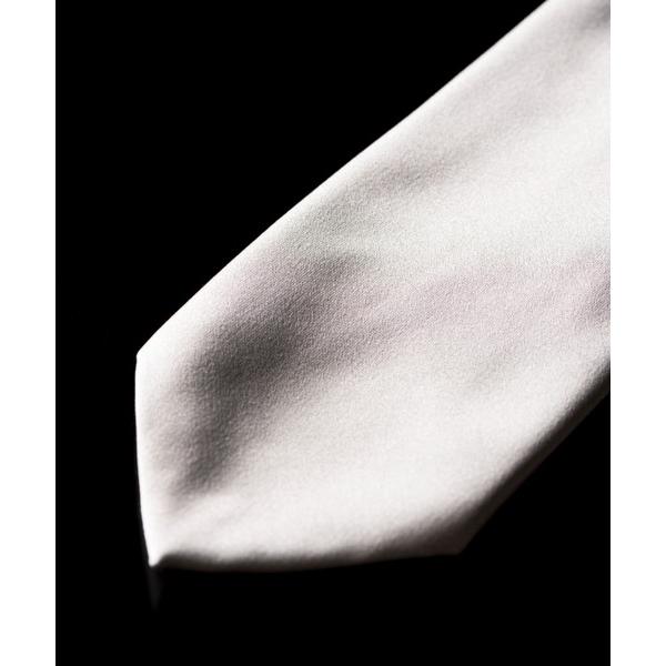 ZOZO問い合わせ番号:52583771ショップ:BEAMS MEN，ビームス メンブランド:BEAMS F，ビームスエフ商品名:【ビームスの百名品】JOHN COMFORT / サテン ソリッド ネクタイカテゴリ:フォーマルスーツ/小物&...