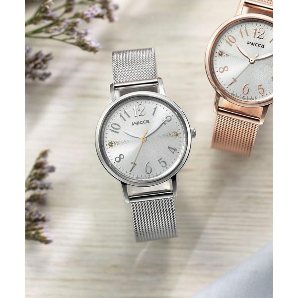 『タイムセール実施中』ZOZO問い合わせ番号:52727474ショップ:CITIZEN，シチズンブランド:wicca，ウィッカ商品名:wicca ウィッカ ソーラーテック メッシュベルトタイプカテゴリ:腕時計>アナログ腕時計ブランド品...