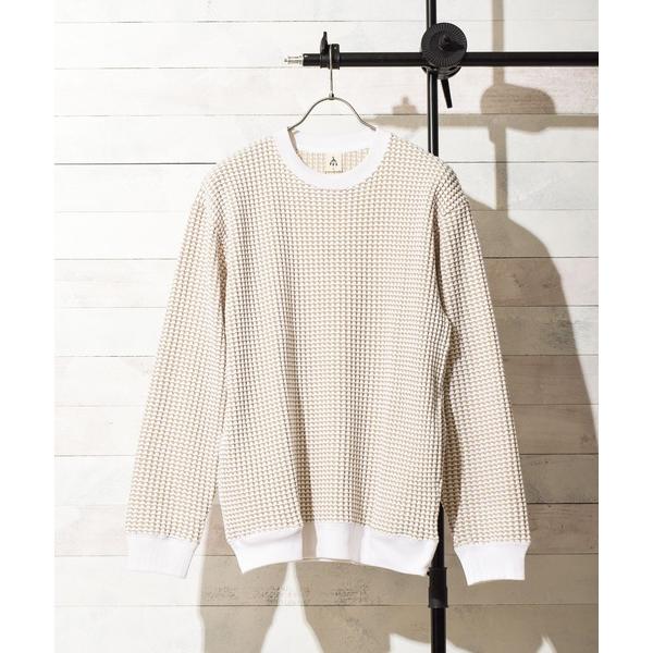 『タイムセール実施中』ZOZO問い合わせ番号:52861350ショップ:realize，レアリゼブランド:TRAP/U ，トラップユー，ARCHIVER，アーカイバ商品名:【69】【TRAP/U】2トーン　BIGワッフルカテゴリ:トップス&...