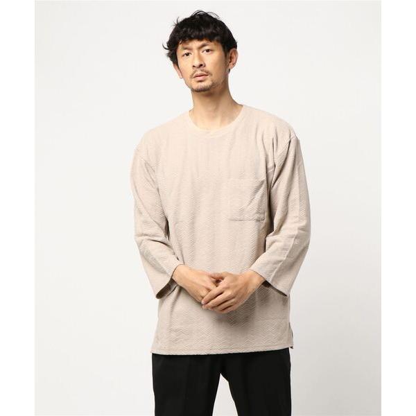 『タイムセール実施中』ZOZO問い合わせ番号:52861377ショップ:realize，レアリゼブランド:TRAP/U ，トラップユー，ARCHIVER，アーカイバ商品名:【69】【TRAP/U】ヘリンボーンジャガード  ビッグカットソーカ...