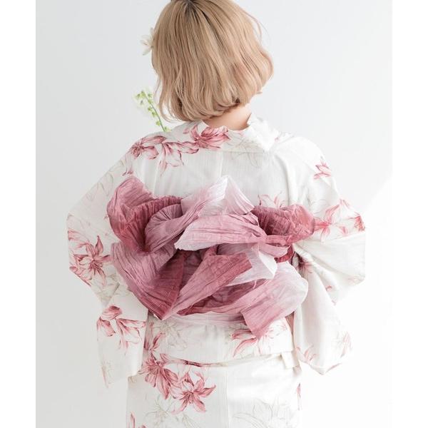 ZOZO問い合わせ番号:52971914ショップ:Dita，ディータブランド:Dita，ディータ商品名:選べる11色・グラデーションしわへこ帯【K】カテゴリ:水着/着物・浴衣>和装小物ブランド品番:dl-yukataobi3素材:ポリ...