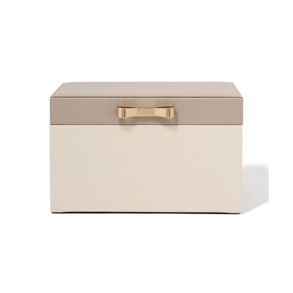 ZOZO問い合わせ番号:53013783ショップ:Francfranc，フランフランブランド:Francfranc，フランフラン商品名:バイカラー ジュエリーボックス L ベージュカテゴリ:インテリア>収納グッズブランド品番:1111...