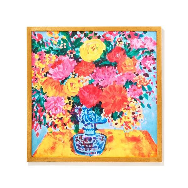 ZOZO問い合わせ番号:53013905ショップ:Francfranc，フランフランブランド:Francfranc，フランフラン商品名:ビビッド フラワー アートボード ブルーカテゴリ:インテリア>ポスター/アートブランド品番:111...