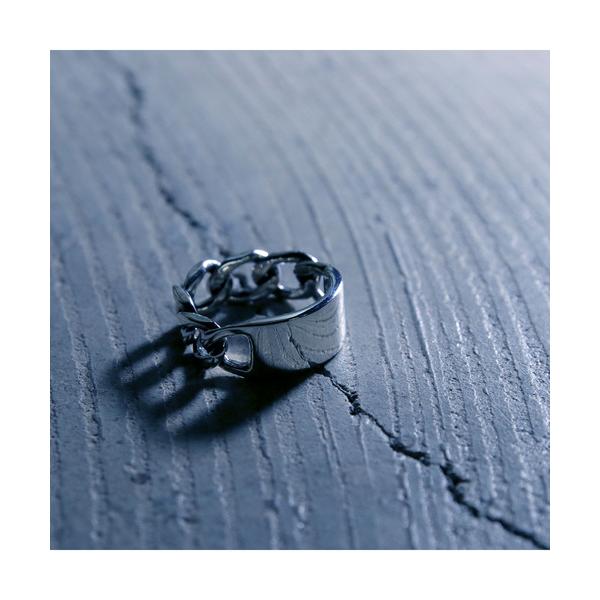 ZOZO問い合わせ番号:53317196ショップ:rinto，リントブランド:YArKA，ヤーカ商品名:【YArKA/ヤーカ】silver925 flat face＆chain ring[ffac]/フラット＋チェーンリング シルバー925...