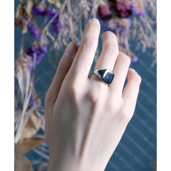 ZOZO問い合わせ番号:53317210ショップ:MAISON mou，メゾン ムーブランド:YArKA，ヤーカ商品名:【YArKA/ヤーカ】silver925 flat face ring[mshi1]/フラット面リング シルバー925カ...