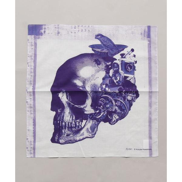 ZOZO問い合わせ番号:53350324ショップ:MEDICOM TOY，メディコム・トイブランド:Sync.，スィンク商品名:Sync.【KOSUKE KAWAMURA】BANDANA  ”SKULLカテゴリ:財布/小物>バンダナ/...