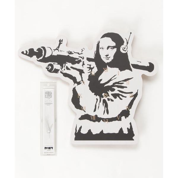 ZOZO問い合わせ番号:53350347ショップ:MEDICOM TOY，メディコム・トイブランド:Sync.，スィンク商品名:Sync.【BRANDALISM】WALL CLOCK ”MONA LAUNCHER” 2ndカテゴリ:インテリ...