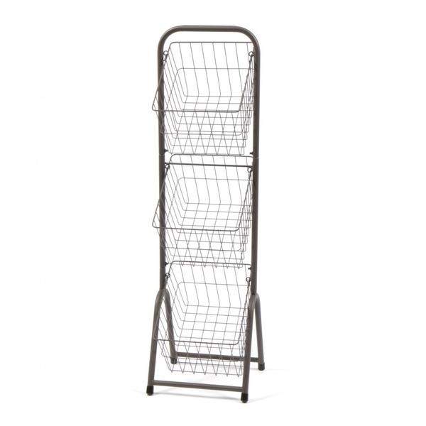 ZOZO問い合わせ番号:53397911ショップ:niko and...，ニコアンドブランド:niko and...，ニコアンド商品名:オリジナルアイアン3連ボックスカテゴリ:インテリア>収納グッズブランド品番:859128素材:本体...