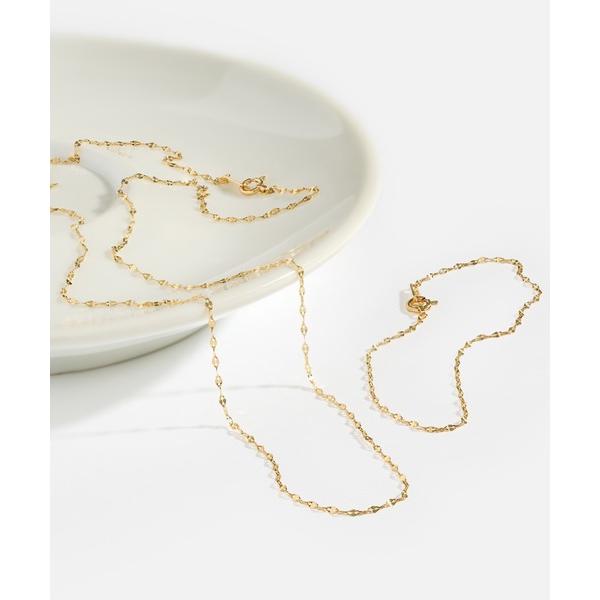 『セール実施中』ZOZO問い合わせ番号:53398494ショップ:L&amp;Co.，エルアンドコーブランド:Jewel closet by L&amp;Co.，ジュエルクローゼットバイエルアンドコー商品名:K10 ファンタジアチェーン ネ...