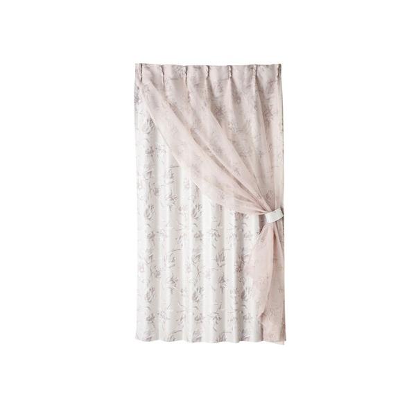 ZOZO問い合わせ番号:53416422ショップ:Francfranc，フランフランブランド:Francfranc，フランフラン商品名:リリア 二重縫製カーテン ベージュ H1350xW1000 （レース＆ドレープ/既製）カテゴリ:インテリ...