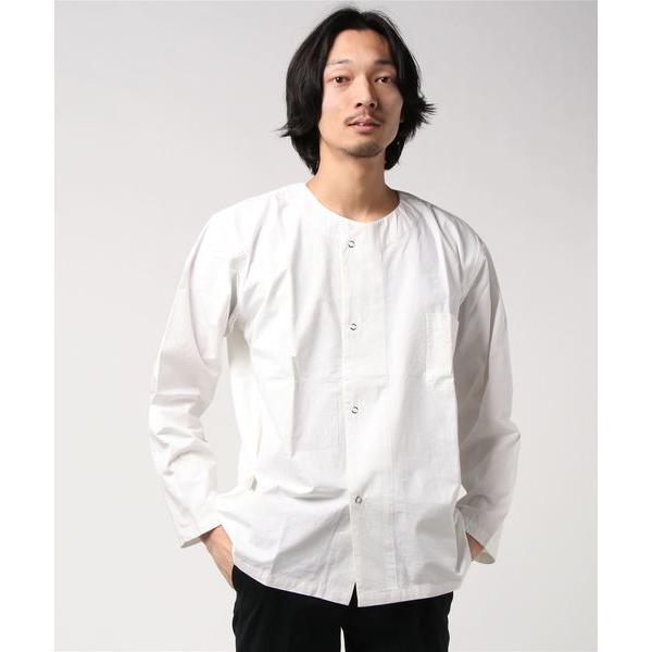 『セール実施中』ZOZO問い合わせ番号:53444916ショップ:VIBGYOR，ヴィブジョーブランド:HOUSTON，ヒューストン，VIBGYOR，ヴィブジョー商品名:【HOUSTON】POPLIN ARNY MEDICAL SHIRTカ...