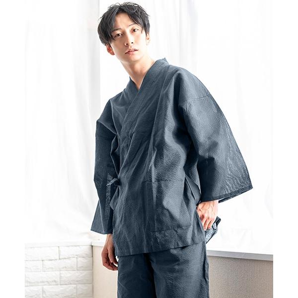 『タイムセール実施中』ZOZO問い合わせ番号:53458793ショップ:KYOETSU HONTEN，キョウエツホンテンブランド:KYOETSU，キョウエツ商品名:夏用しじら作務衣カテゴリ:水着/着物・浴衣>着物ブランド品番:3011...