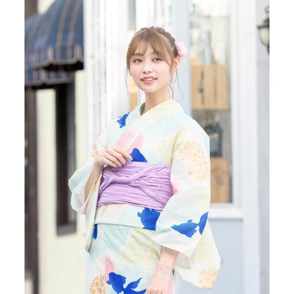 『タイムセール実施中』ZOZO問い合わせ番号:53462832ショップ:SOUBIEN，ソウビエンブランド:bonheur saisons，ボヌールセゾン，SOUBIEN，ソウビエン商品名:選べるレディース浴衣2点セット （浴衣＋帯）「bo...
