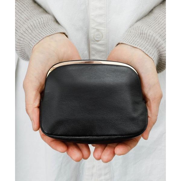 ZOZO問い合わせ番号:53468636ショップ:HIGHTIDE，ハイタイドブランド:HIGHTIDE，ハイタイド商品名:レザーがま口ポーチ 口金 Mカテゴリ:財布/小物>ポーチブランド品番:or009素材:牛革、鉄、コットン原産国...