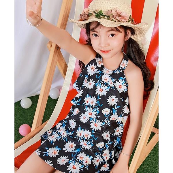 『タイムセール実施中』※このアイテムは返品・交換対象外商品です。ZOZO問い合わせ番号:53497225ショップ:TeddyShop，テディショップブランド:TeddyShop，テディショップ商品名:キッズ水着 ハイネックおめかしフリルオー...