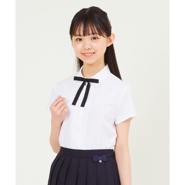 ZOZO問い合わせ番号:53543517ショップ:CHOPIN，ショパンブランド:CHOPIN，ショパン商品名:【JUNIOR】リボン付きブラウス(半袖)カテゴリ:トップス>シャツ/ブラウスブランド品番:8833-2501A素材:ポリ...