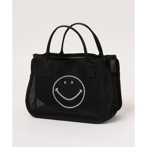 ZOZO問い合わせ番号:53574001ショップ:UNBILLION，アンビリオンブランド:cache cache，カシュ カシュ商品名:カシュカシュ cachecache / スマイルモチーフメッシュバッグインバッグカテゴリ:財布/小物&...