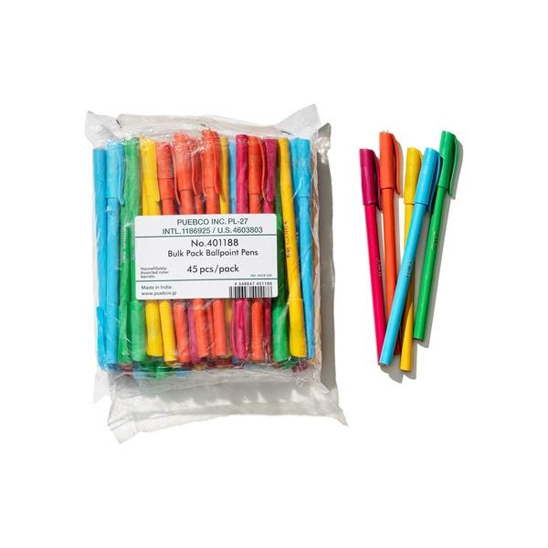 ZOZO問い合わせ番号:53582359ショップ:PUEBCO，プエブコブランド:PUEBCO，プエブコ商品名:BULK PACK BALLPOINT PENSカテゴリ:雑貨/ホビー>ペン類ブランド品番:401188素材:PP  In...