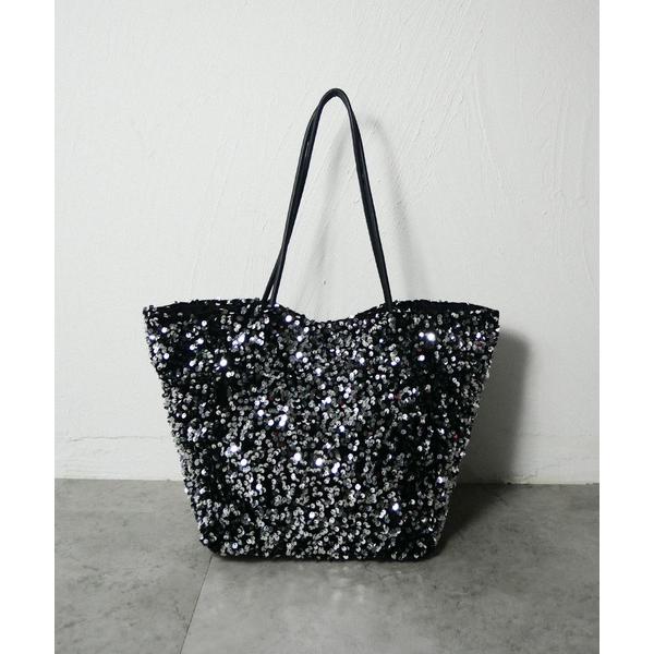 『タイムセール実施中』ZOZO問い合わせ番号:53599152ショップ:Dorry Doll，ドリードールブランド:CURI BISCUI，キュリ　ビスキュイ商品名:【CURIBISCUI】スパンコールトート（Ｌ）カテゴリ:バッグ>ト...