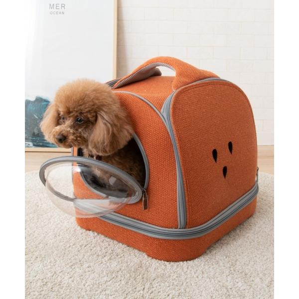 『セール実施中』※このアイテムは返品・交換対象外商品です。ZOZO問い合わせ番号:53629289ショップ:EMOOR，エムールブランド:EMOOR，エムール商品名:2WAY窓付きドッグ＆キャットハンドキャリーカテゴリ:ペットグッズ>...