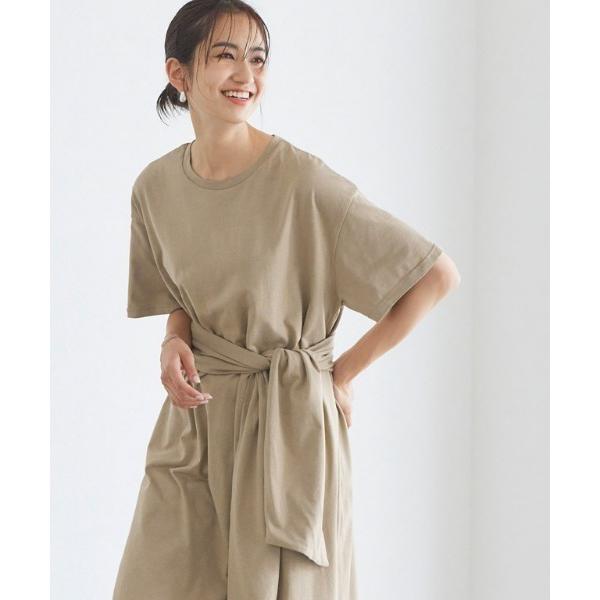 『セール実施中』ZOZO問い合わせ番号:53651733ショップ:Pierrot，ピエロブランド:Pierrot，ピエロ商品名:オーガニックコットンノットリボン付きワンピースカテゴリ:ワンピース/ドレス>ワンピースブランド品番:zn1...