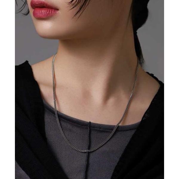 ZOZO問い合わせ番号:53667150ショップ:LION HEART，ライオンハートブランド:LION HEART，ライオンハート商品名:“BASIC”ミディアムシルバーチェーンネックレス/シルバー925【LION HEART / ライオ...