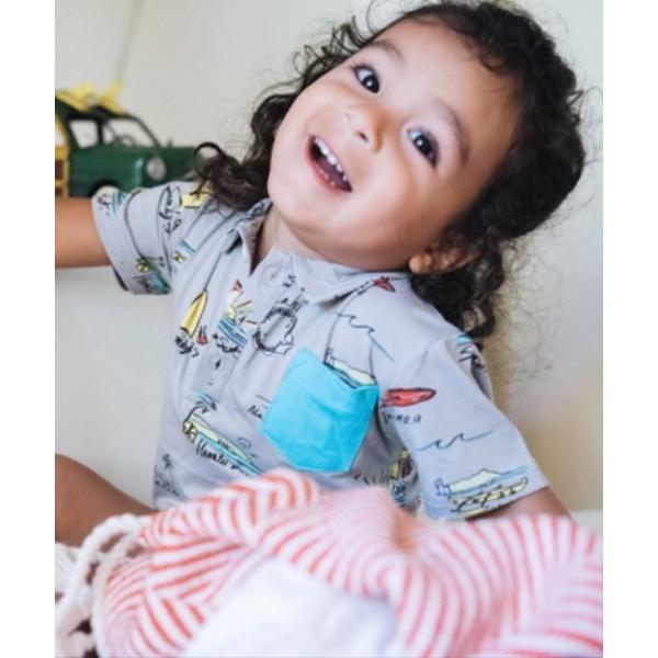 ZOZO問い合わせ番号:53667502ショップ:babybaby，ベイビーベイビーブランド:Coco Moon，ココムーン商品名:【Coco Moon / ココムーン】Polo（ポロ）カテゴリ:トップス>ポロシャツブランド品番:81...