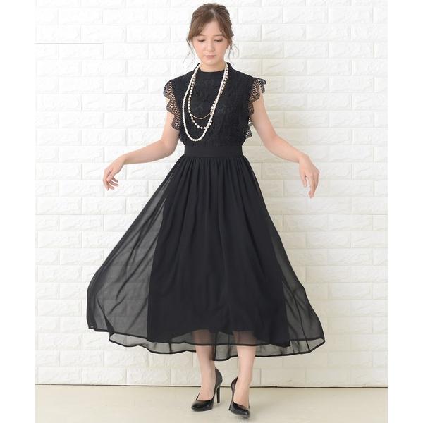 『タイムセール実施中』ZOZO問い合わせ番号:53677773ショップ:Lace Ladies，レースレディースブランド:Lace Ladies，レースレディース商品名:フリルノースリーブロングパーティドレス・ワンピースカテゴリ:ワンピース...