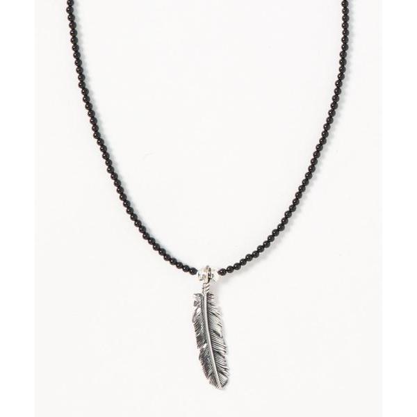 ZOZO問い合わせ番号:53680773ショップ:realize，レアリゼブランド:LAST-HEAVEN，ラストヘブン，ARCHIVER，アーカイバ商品名:【W】【it】LAST HEAVEN/35ミリフェザーペンダントネックレスカテゴリ...