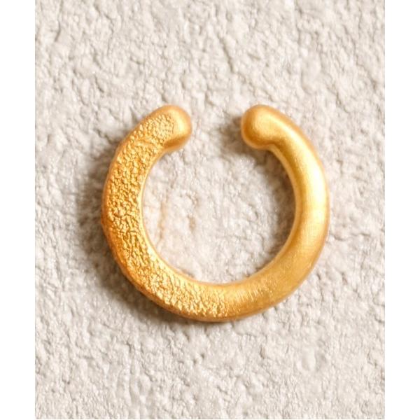 ZOZO問い合わせ番号:53698543ショップ:ability，アビリティブランド:GILD，ギルド商品名:GILD ギルド / Sand texture morphing ear cuff サンドテクスチャー モーフィング イヤーカフ ...