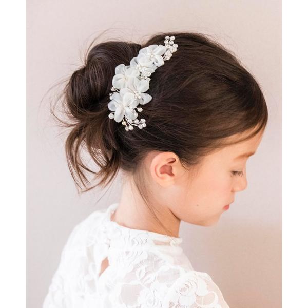 『タイムセール実施中』ZOZO問い合わせ番号:53716489ショップ:Catherine Cottage，キャサリンコテージブランド:Catherine Cottage，キャサリンコテージ商品名:パールフラワーパーティーコームカテゴリ:ヘ...