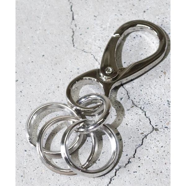 『タイムセール実施中』ZOZO問い合わせ番号:53753440ショップ:JOHN'S CLOSET，ジョンズクローゼットブランド:JOHN'S CLOSET，ジョンズクローゼット商品名:【40】レザー カラビナ キーホルダーカテゴリ:財布/...