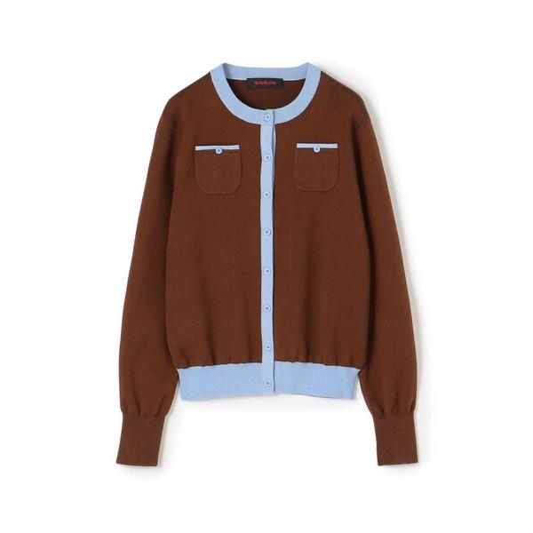 ZOZO問い合わせ番号:53755733ショップ:TOMORROWLAND，トゥモローランドブランド:CABaN，キャバン，TOMORROWLAND，トゥモローランド商品名:コットンカシミヤ バイカラークルーネックカーディガンカテゴリ:トッ...