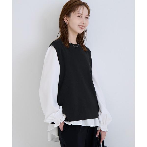 ZOZO問い合わせ番号:53766415ショップ:coca，コカブランド:coca（coca），コカ商品名:＼大好評につき再入荷／ ベストセットフレアブラウスカテゴリ:トップス>ニット/セーターブランド品番:16-200705001-...