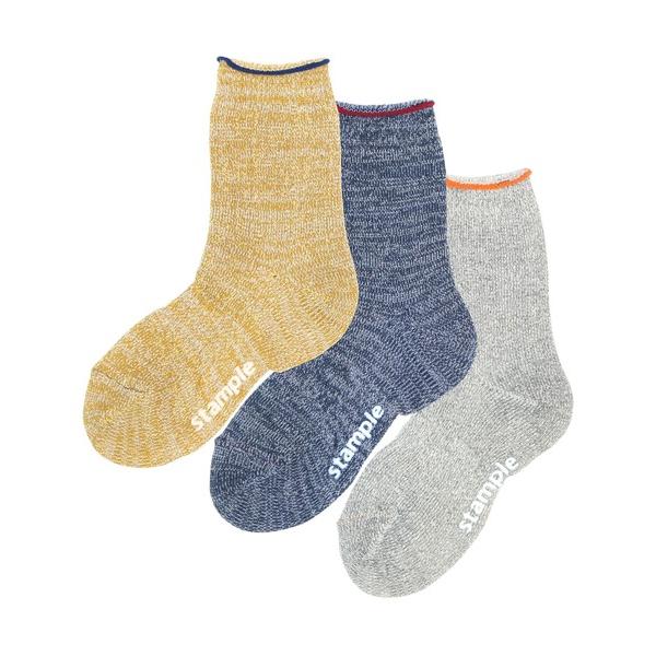 『タイムセール実施中』※このアイテムは返品・交換対象外商品です。ZOZO問い合わせ番号:53787303ショップ:MAZEMAZE，マゼマゼブランド:stample，スタンプル商品名:無地パイル　クルーソックス　３Pカテゴリ:レッグウェア&...