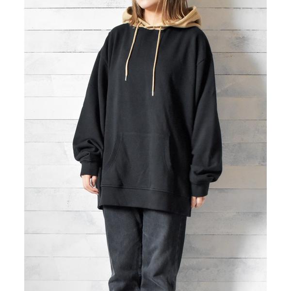 『タイムセール実施中』ZOZO問い合わせ番号:53806907ショップ:realize，レアリゼブランド:TRAP/U ，トラップユー，ARCHIVER，アーカイバ商品名:【69】【TRAP/U】フード配色裏毛プルパーカーカテゴリ:トップス...