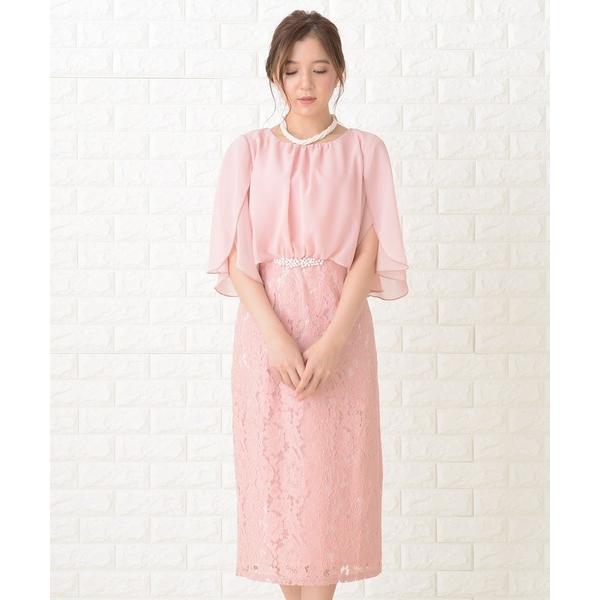 『タイムセール実施中』ZOZO問い合わせ番号:53814979ショップ:Lace Ladies，レースレディースブランド:Lace Ladies，レースレディース商品名:ビジュー付 ミモレ丈 レースワンピースドレスカテゴリ:ワンピース/ドレ...