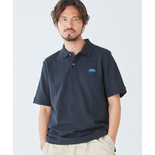 ZOZO問い合わせ番号:53825163ショップ:L.L.Bean，エル・エル・ビーンブランド:L.L.Bean，エルエルビーン商品名:プレミアム・ダブル・エル・ポロシャツ、半袖　カタディン・ロゴの刺繍入り ジャパン・フィットカテゴリ:トッ...