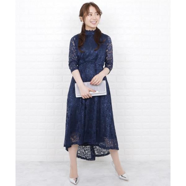 『タイムセール実施中』ZOZO問い合わせ番号:53866455ショップ:Lace Ladies，レースレディースブランド:Lace Ladies，レースレディース商品名:七分袖総レースフィッシュテールワンピース・ドレスカテゴリ:ワンピース/...