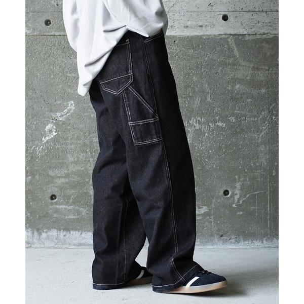 『タイムセール実施中』ZOZO問い合わせ番号:53888002ショップ:En serio TOKYO，エンソリオ トーキョーブランド:Beno，ビーノ，En serio TOKYO，エンソリオトーキョー商品名:デニム ルーズ ペインター ワ...