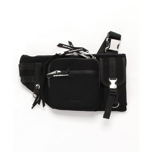 ZOZO問い合わせ番号:53890367ショップ:JUGLANS，ユグランスブランド:INDISPENSABLE ，インディスペンサブル商品名:INDISPENSABLE CHESTBAG ARMOR SUEDE/ インディスペンサブル チ...