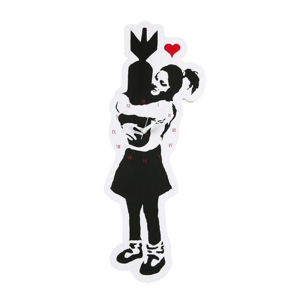 ZOZO問い合わせ番号:53899291ショップ:MEDICOM TOY，メディコム・トイブランド:Sync.，スィンク商品名:Sync.【BRANDALISM】WALL CLOCK ”BOMB HUGGER” 2nd made by KA...