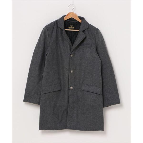 『セール実施中』ZOZO問い合わせ番号:53910627ショップ:VIBGYOR，ヴィブジョーブランド:HOUSTON，ヒューストン，VIBGYOR，ヴィブジョー商品名:【HOUSTON】MELTON CHESTERFIELD COATカテ...